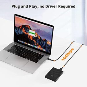 CableCreation USB 3.1 USB C to USB B Cable 4 FT Bundle USB 3.1 C to Micro B Hard Drive Cable 2FT