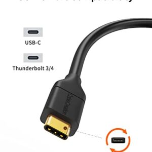 CableCreation USB 3.1 USB C to USB B Cable 4 FT Bundle USB 3.1 C to Micro B Hard Drive Cable 2FT