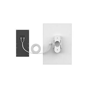 Ring Solar Panel For Ring Video Doorbell 2, Video Doorbell 3, Video Doorbell 3.1, Video Doorbell 3+ and Video Doorbell 4, Battery Doorbell Plus - White