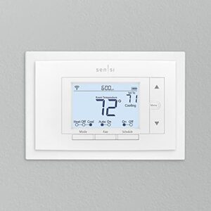 Emerson F61-2663 Wall Plate for Sensi Wi-Fi Programmable Thermostat, White