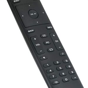 XRT135 Replacement Remote Control for Vizio Smart TV E43E2 E43-E2 E50E1 E50-E1 E50XE1 E50X-E1 E50E3 E50-E3 E55E1 E55-E1 E55E2 E55-E2 E60E3 E60-E3 E65E0 E65-E0 E65E1 E65-E1 E65E3 E65-E3 E70E3