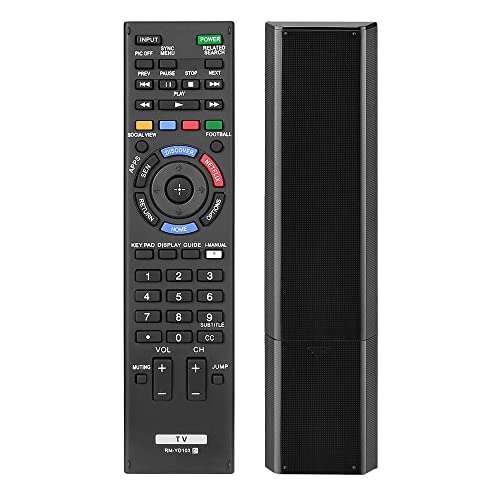 AZMKIMI Universal TV Remote Control Replacement for Sony RM-YD102 RM-YD103 Bravia HDTV LCD LED 3D Smart TV