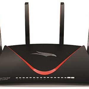 NETGEAR Nighthawk Pro Gaming XR700 WiFi Router with 6 Ethernet Ports and Wireless Speeds Up to 7.2 Gbps, AD7200, Optimized For The Lowest Ping