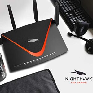 NETGEAR Nighthawk Pro Gaming XR700 WiFi Router with 6 Ethernet Ports and Wireless Speeds Up to 7.2 Gbps, AD7200, Optimized For The Lowest Ping