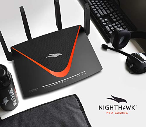 NETGEAR Nighthawk Pro Gaming XR700 WiFi Router with 6 Ethernet Ports and Wireless Speeds Up to 7.2 Gbps, AD7200, Optimized For The Lowest Ping