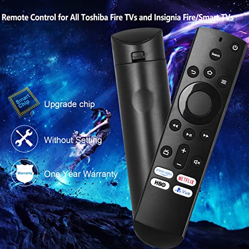 Universal Remote Control Replacement for All Toshiba Fire TV and Insignia Fire TV Remote Control