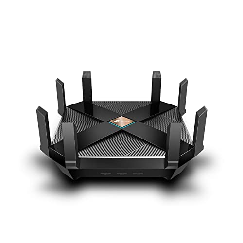 Certified Refurbished TP-Link AX6000 WiFi 6 Router, 8-Stream Smart WiFi Router - Next-Gen 802.11ax Router, 1.8GHz Quad-Core CPU(Archer AX6000) (Renewed)