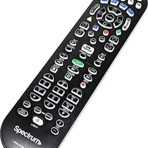 Spectrum TV Remote Control 3 Types to Choose FromBackwards Compatible with Time Warner, Brighthouse and Charter Cable Boxes (Pack of One, RC 122)