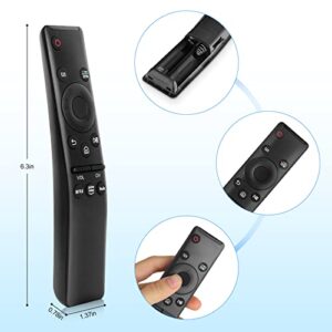 Universal Samsung Smart Tv Remote Control for Samsung LCD LED UHD HDR QLED SUHD Frame Curved HDTV 4K 8K 3D Smart TVs,with Netflix, Prime Video,hulu Buttons