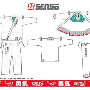 Senso Jiu Jitsu Yuki Gi (A1) White