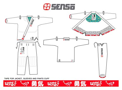 Senso Jiu Jitsu Yuki Gi (A1) White