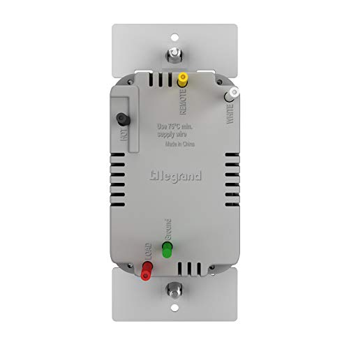 Legrand - Pass & Seymour Radiant WWRL50NICCV2 Tru-Universal Enabled Dimmer, Nickel Smart Wi-Fi Switch