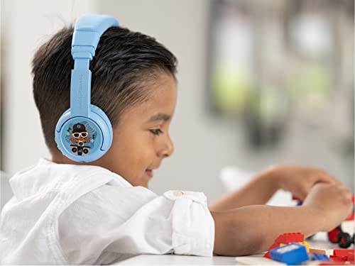 All-new Fire HD 8 Kids Tablet Bundle. Includes Fire HD 8 Kids Tablet | Blue & Made For Amazon PlayTime Volume Limiting Bluetooth Kids Headphones Age (3-7)| Blue