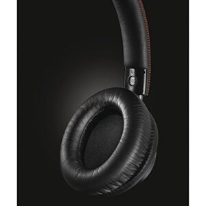 Philips Fidelio L2 Over-Ear Premium Portable Headphones with in-line Mic, Noise Isolation, Hi-Res - Black/Orange (L2BO)