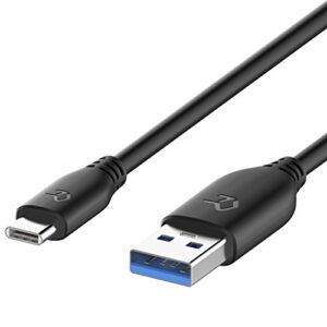 rankie usb-c to usb-a 3.0 cable, type c charging and data transfer, 3 feet