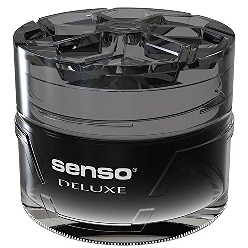 Senso French Fragrance Gel Air Freshener Odor Neutralizer For Home, Car, Much More. (Black)