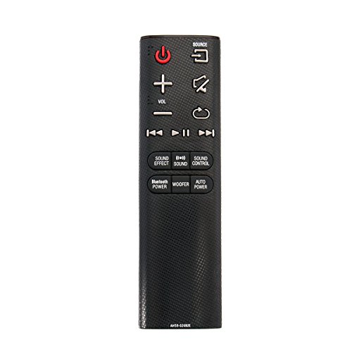 AH59-02692E Replaced Remote fit for Samsung Soundbar HW-J355 HW-J450 HW-J460 HW-J550 HW-J551 HW-J6000 HW-J6001 HW-JM35 HW-JM45 HW-JM45C HW-JM6000 HW-JM6000C HWJ355 HWJ450 HWJ460 HWJ550 HWJ551 HW-J430