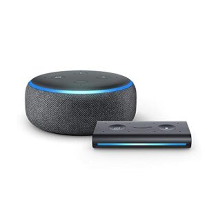 Echo Dot (3rd Gen) Charcoal with Echo Auto