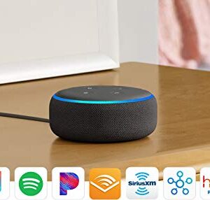 Echo Dot (3rd Gen) Charcoal with Echo Auto