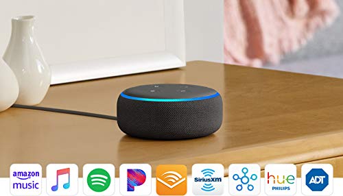 Echo Dot (3rd Gen) Charcoal with Echo Auto