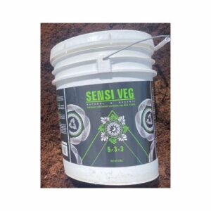 sensi veg premium & grow fertilizer, craft organic dry fertilizer/soil amend/enhance growth/achieve optimal plant vigor,vegetative growth/root structure/npk garden nutrient/all plants