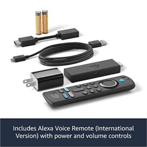 Fire TV Stick 4K Max (International Version) 4K streaming device, Wi-Fi 6, Alexa Voice Remote