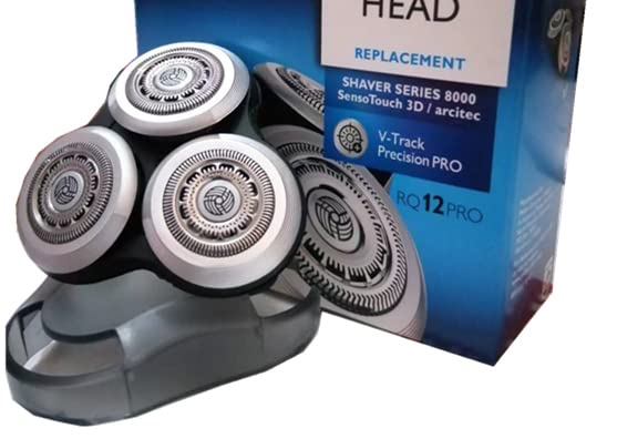 New Upgrade RQ12 PRO Replacement Head, for Philips Norelco RQ12 3D 1250X 1255X 1260X 1280X 1290X 8000X RQ10 Senso touch 3D Head Shaving Unit