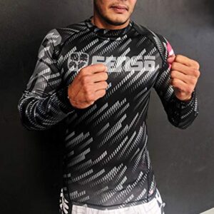 Senso Jiu Jitsu Kurai Rash Guard… (XX-Large) Black