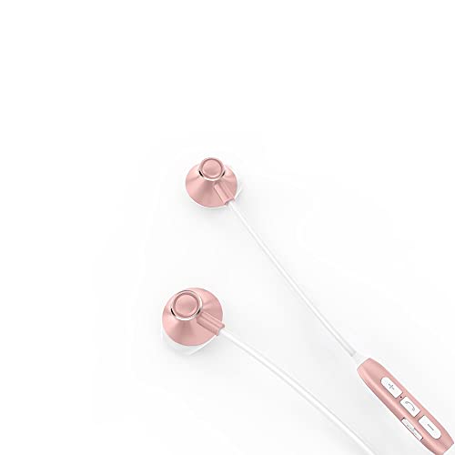 jiangbingren H2 in Ear Bluetooth Headphones 4.1 Sport Earbuds Bluetooth Wireless with Built-in Microphone for All Bluetooth Devices (Rose Gold)