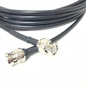 35 Foot BNC to BNC RG58 50 Ohm WiFi Cable by Custom Cable Connection