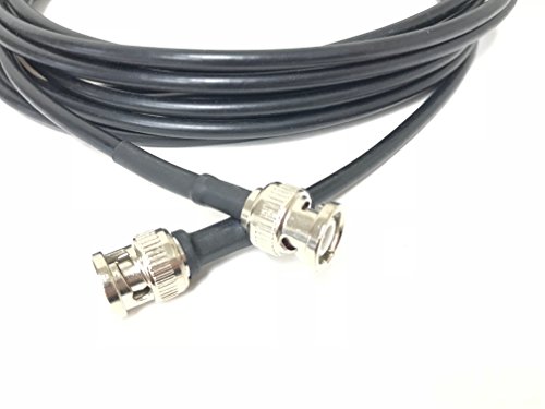 35 Foot BNC to BNC RG58 50 Ohm WiFi Cable by Custom Cable Connection