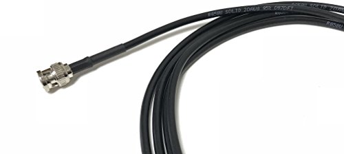 35 Foot BNC to BNC RG58 50 Ohm WiFi Cable by Custom Cable Connection