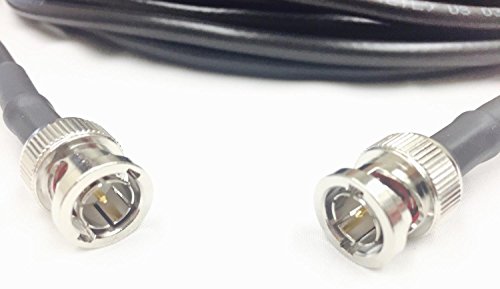 35 Foot BNC to BNC RG58 50 Ohm WiFi Cable by Custom Cable Connection