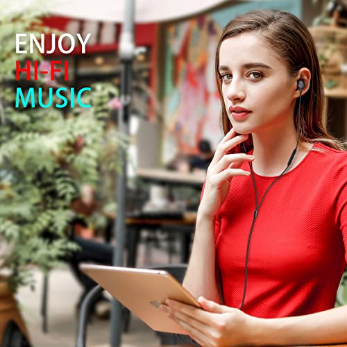 USB Type C Headphones Stereo, in Ear USB C Earbuds Headphones with Microphone & Volume Control, Compatible with Samsung Galaxy S22/S21/S20/NOTE20, iPad Pro 2021 2020,mini6th/air4th,Moto/HTC/Sony