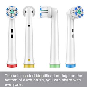 20 Pcs Electric Toothbrush Replacement Heads Compatible with Braun Oral B Extra Thin Soft Bristles for Pro Sensitive Gum Care, Sensi Ultra Thin for Oral-B Toothbrush Brush Heads Gentle Cleaning Refill