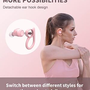 Wireless Earbuds, Bluetooth 5.1 Sport Headphones with mic, Noise Cancelling Touch Control in-Ear Bluetooth Earphones, Type-C Charging Wireless Headphones Auto Pairing, Stereo Headset for Gym