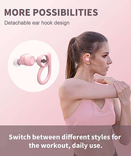 Wireless Earbuds, Bluetooth 5.1 Sport Headphones with mic, Noise Cancelling Touch Control in-Ear Bluetooth Earphones, Type-C Charging Wireless Headphones Auto Pairing, Stereo Headset for Gym