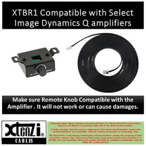 Xtenzi Replacement Remote Knob Compatible with Image Dynamics Q Series Amplifier