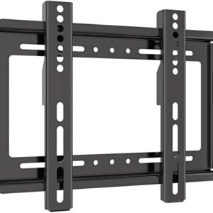 TV Wall Mount Bracket Low Profile Fixed for 13-43 Inch LED, LCD and Plasma TVs Flat Screen, Universal TV Monitor Mount Fits 8" Wood Studs VESA 200x200mm by Nuyoah