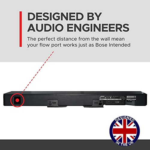 TV Speaker Wall Mount Kit Compatible with Bose TV Speaker Complete with All Mounting Hardware, Designed in The UK by Soundbass