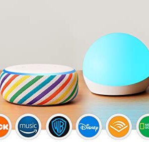 Echo Dot Kids Edition - Rainbow - With Echo Glow