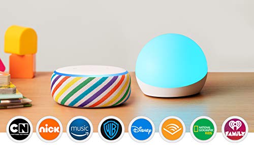 Echo Dot Kids Edition - Rainbow - With Echo Glow