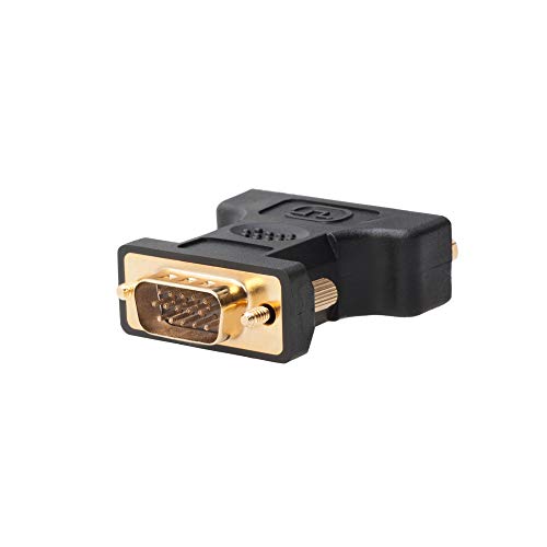 Cables Direct Online Pack of 2 DVI-A Female Connector to VGA Male Plug Adapter (DVI Female to VGA Male)