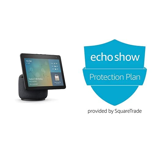 Echo Show 10 Bundle with 2-Year Protection Plan