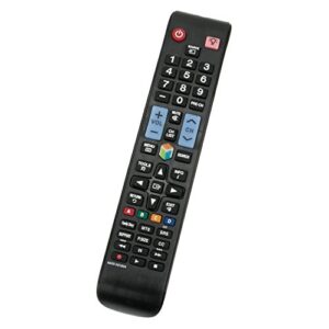 AA59-00580A Replace Remote Control fit for Samsung TV LED HDTV PN51E8000 PN60E8000 UN32EH5300 UN39EH5300 UN40EH5300 UN40ES6100F UN40ES6150F UN46EH5300 UN46ES6100 UN46ES6150F UN46ES7500 UN46ES8000