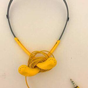 Sony Original MDR-W14 Wrap Around Yellow Sports Headphones