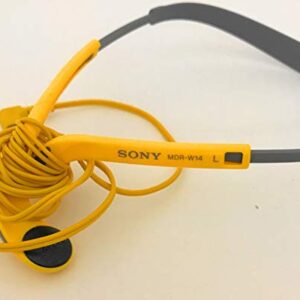 Sony Original MDR-W14 Wrap Around Yellow Sports Headphones