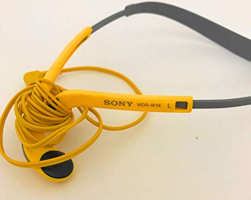 Sony Original MDR-W14 Wrap Around Yellow Sports Headphones