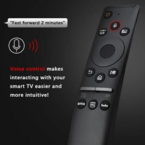 BN59-01312A / RMCSPR1BP1 Smart Voice TV Remote Fit for Samsung QLED 4K UHD HDTV QN43Q60R QN43Q60RAF QN49Q60R QN49Q6DRAF QN55Q60R QN55Q60RAF QN65Q60R QN65Q60RAF QN75Q60R QN75Q60RAF QN82Q60R QN82Q60RAF