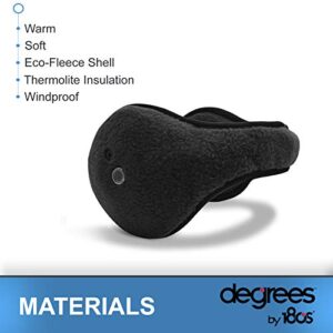 180s Degrees Womens Bluetooth Ear Warmer, Color: Black (31718-001-01)